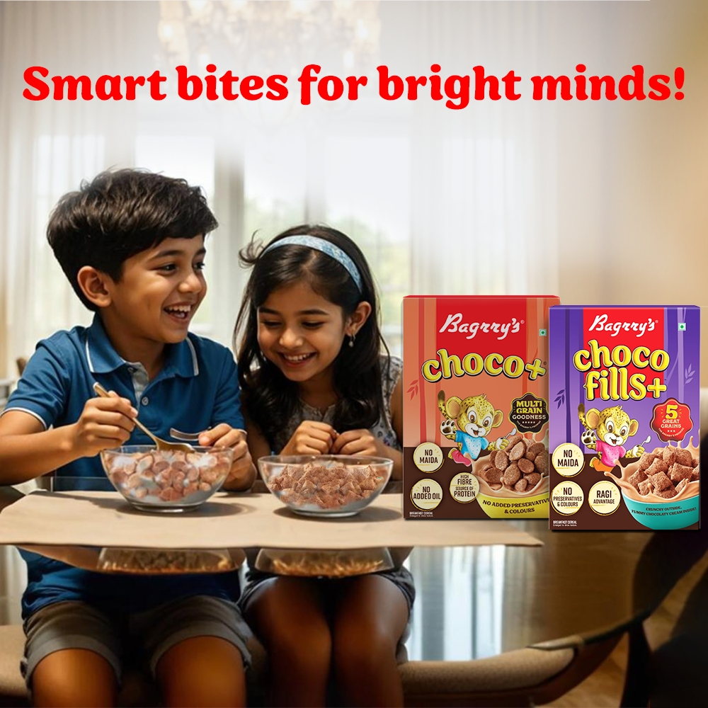 Breakfast Cereal for Kids: Nutritious, Delicious, and Maida-Free – Bagrry's