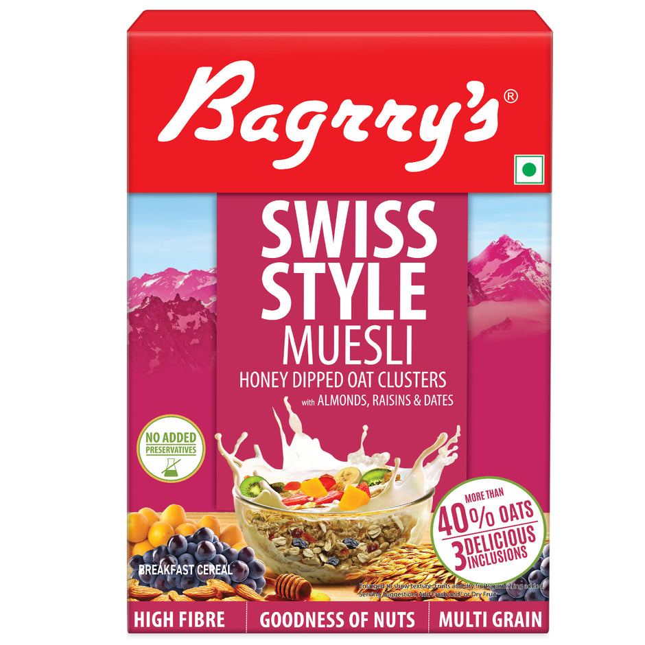 Bagrry's Muesli - Buy Healthy Muesli Online | India's Favourite Muesli